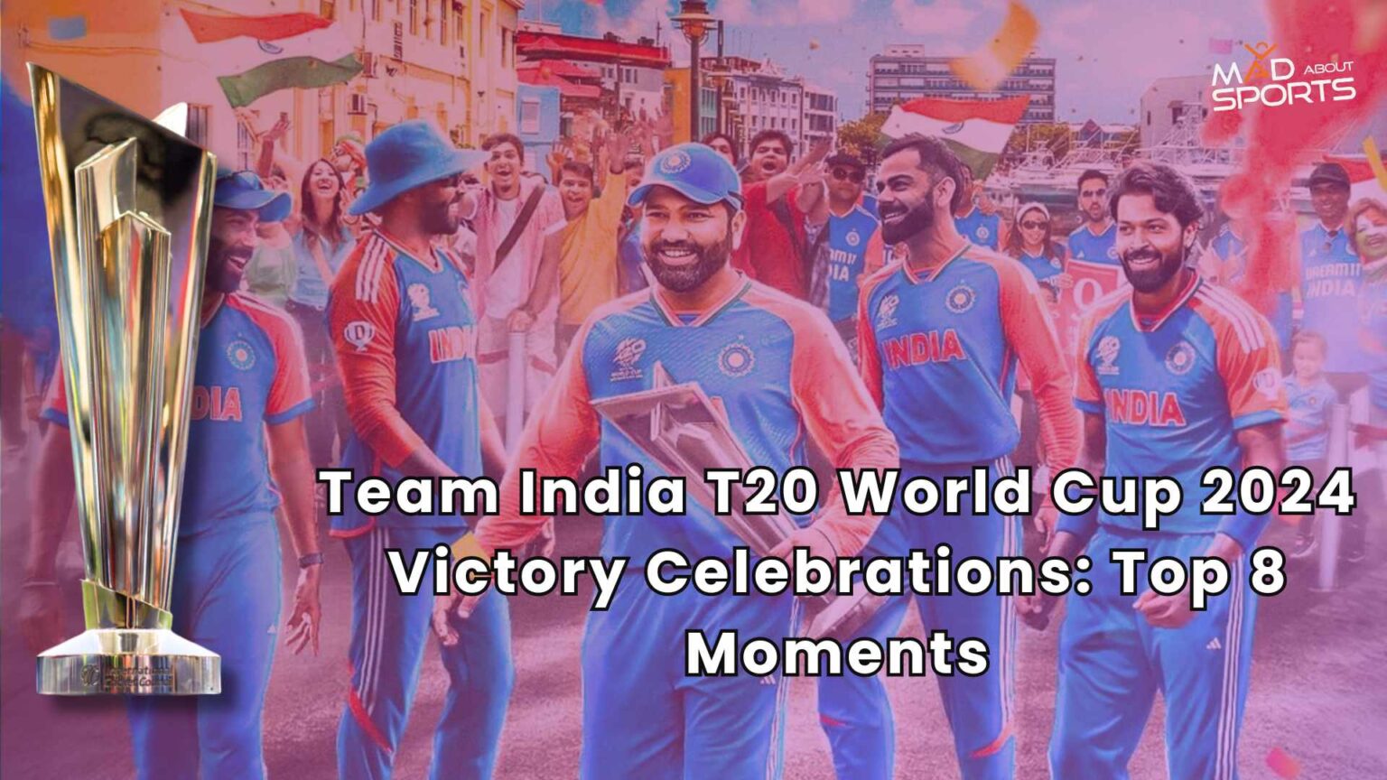 Team India T20 World Cup 2024 Victory Celebrations: Top 7 Moments